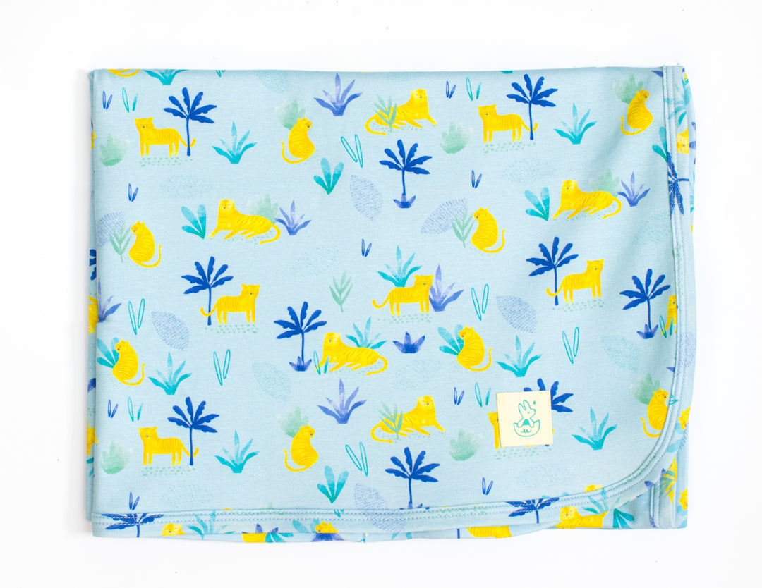 Manta algodón tigre – Baberín